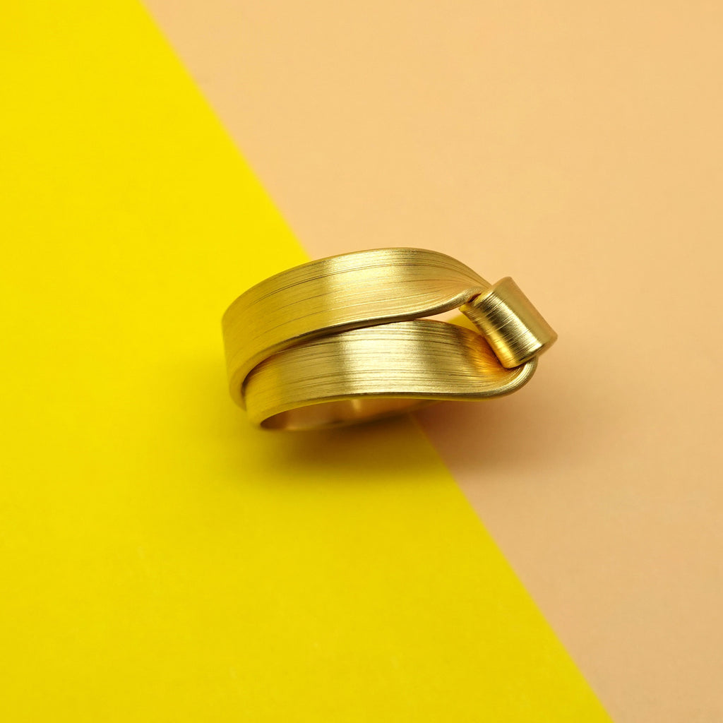 FOLD RING #40 - YELLOW GOLD – ORRO