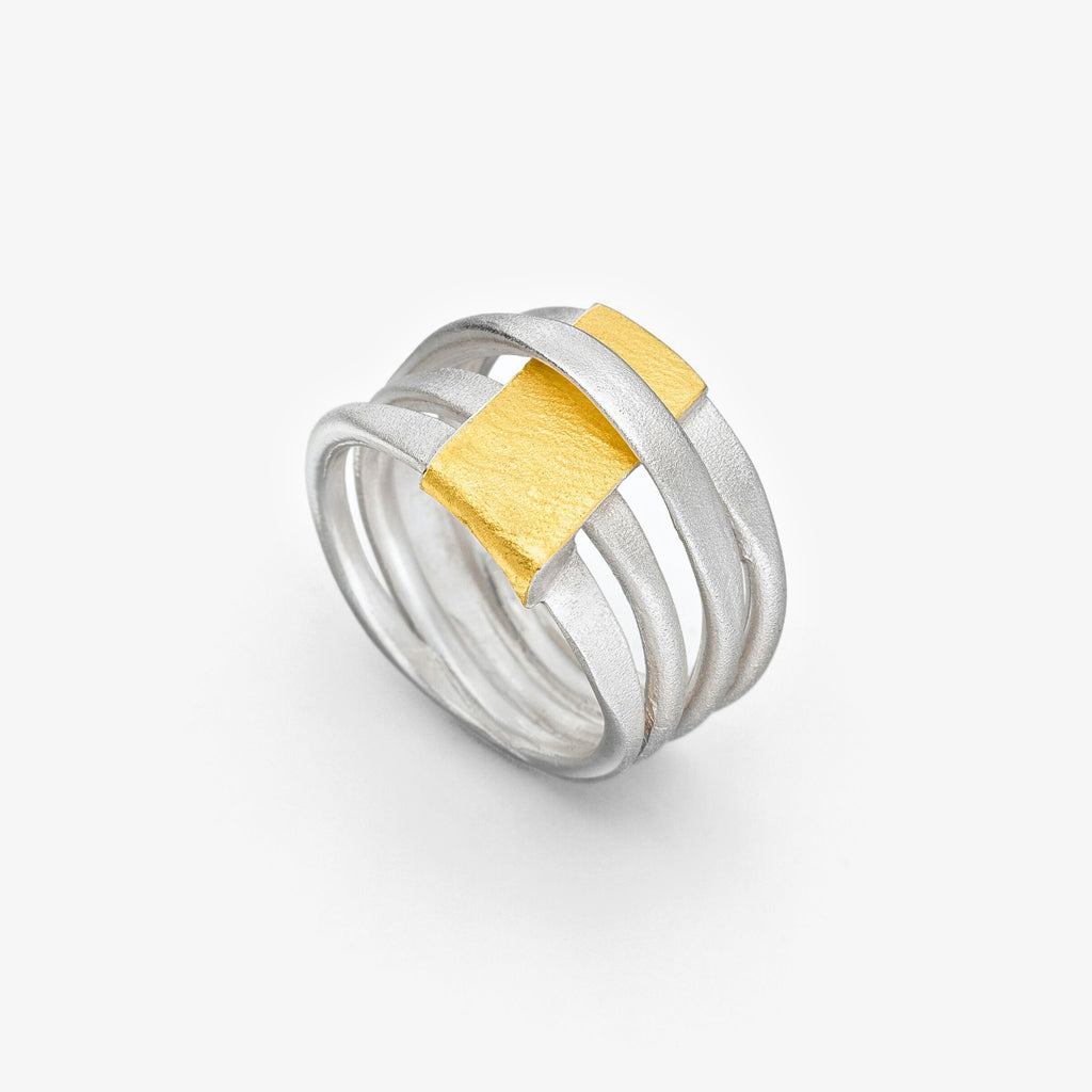 GOLD STRIPE RING – ORRO