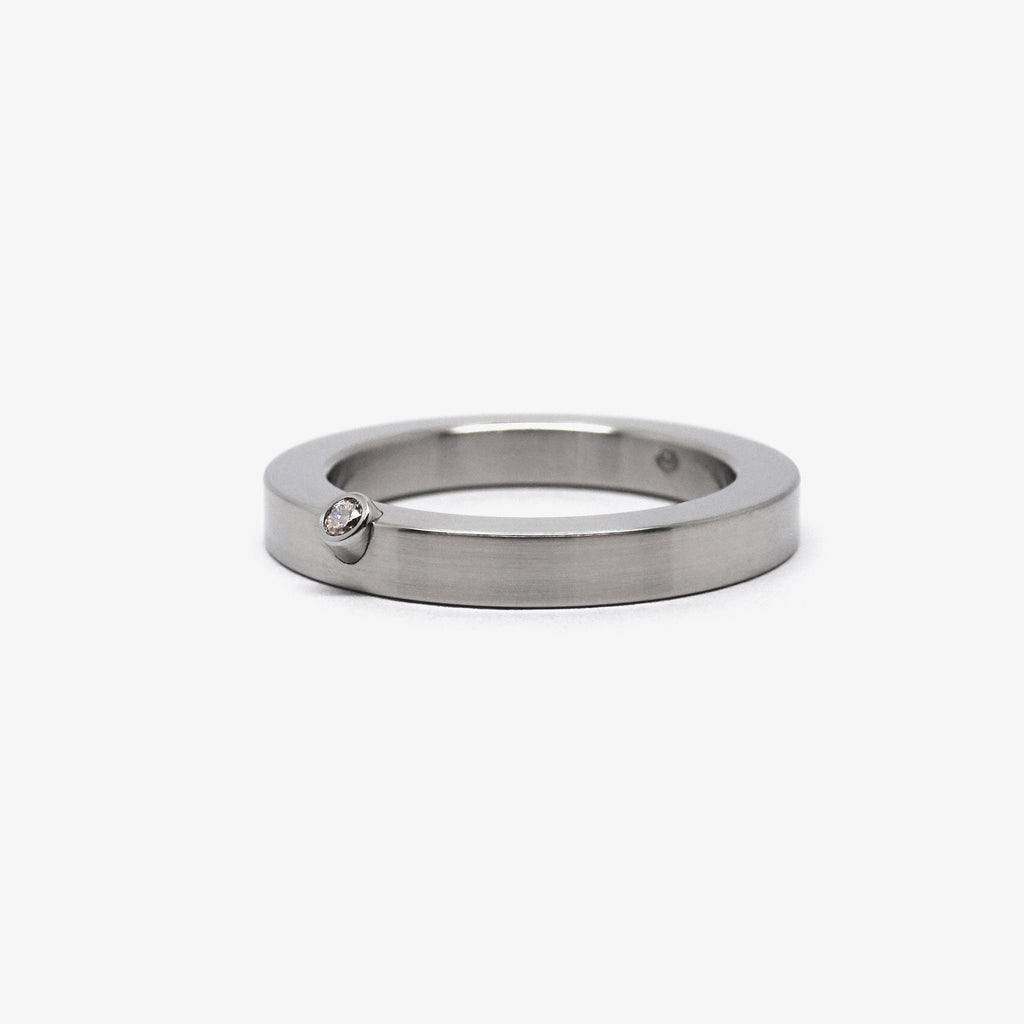 FINE RING + 1 DIAMOND - CORNER SET – ORRO