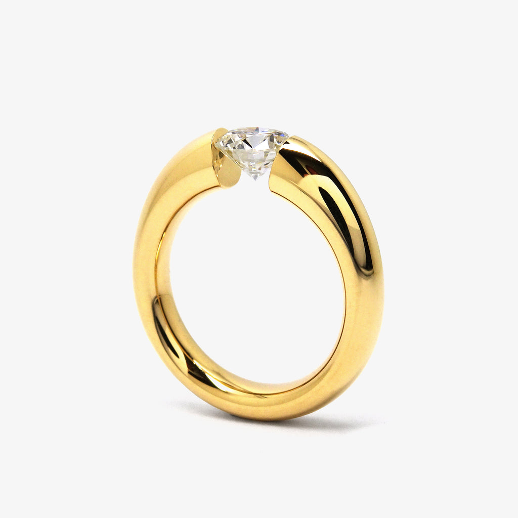 NIESSING Jewellery - TAPERED YELLOW TENSION RING – ORRO